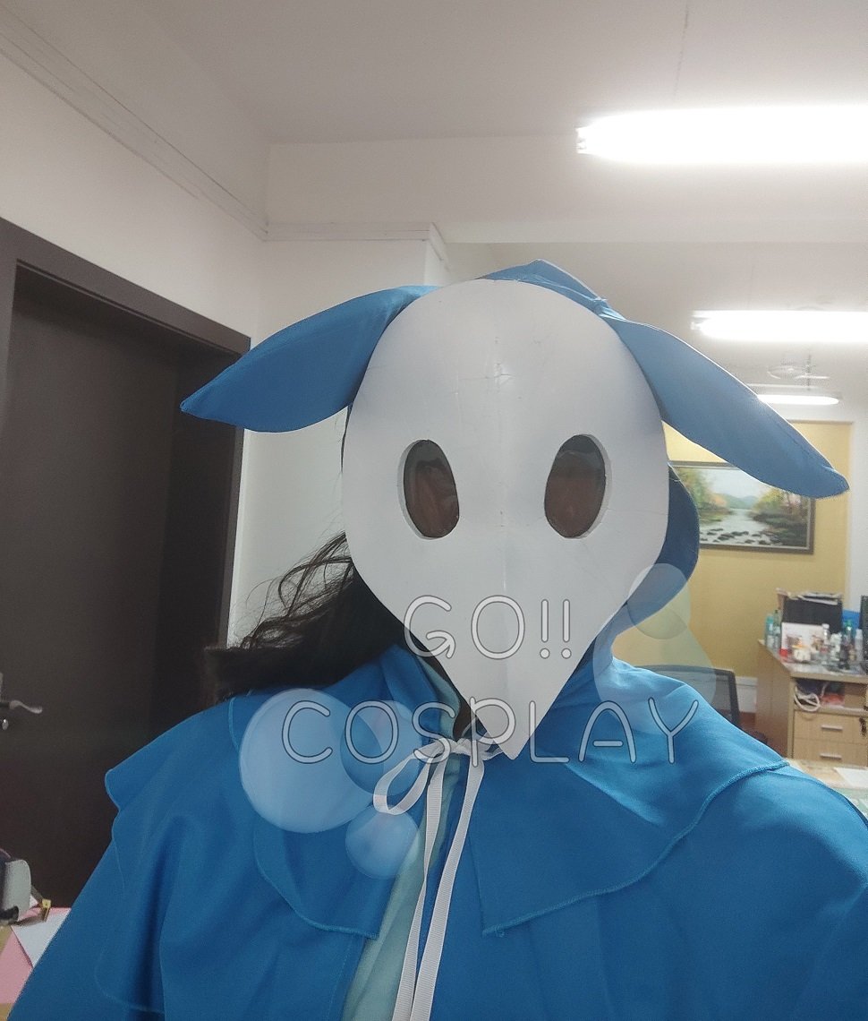 Hydro Abyss Mage Mask Genshin Impact Cosplay