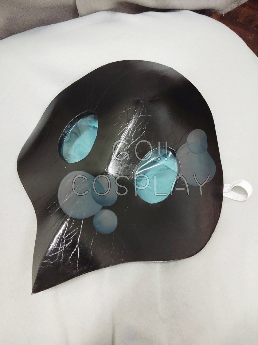 Cryo Abyss Mage Mask Genshin Impact Cosplay