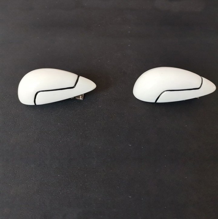 Rei Ayanami Interface Headset Hair Clips EVA Cosplay