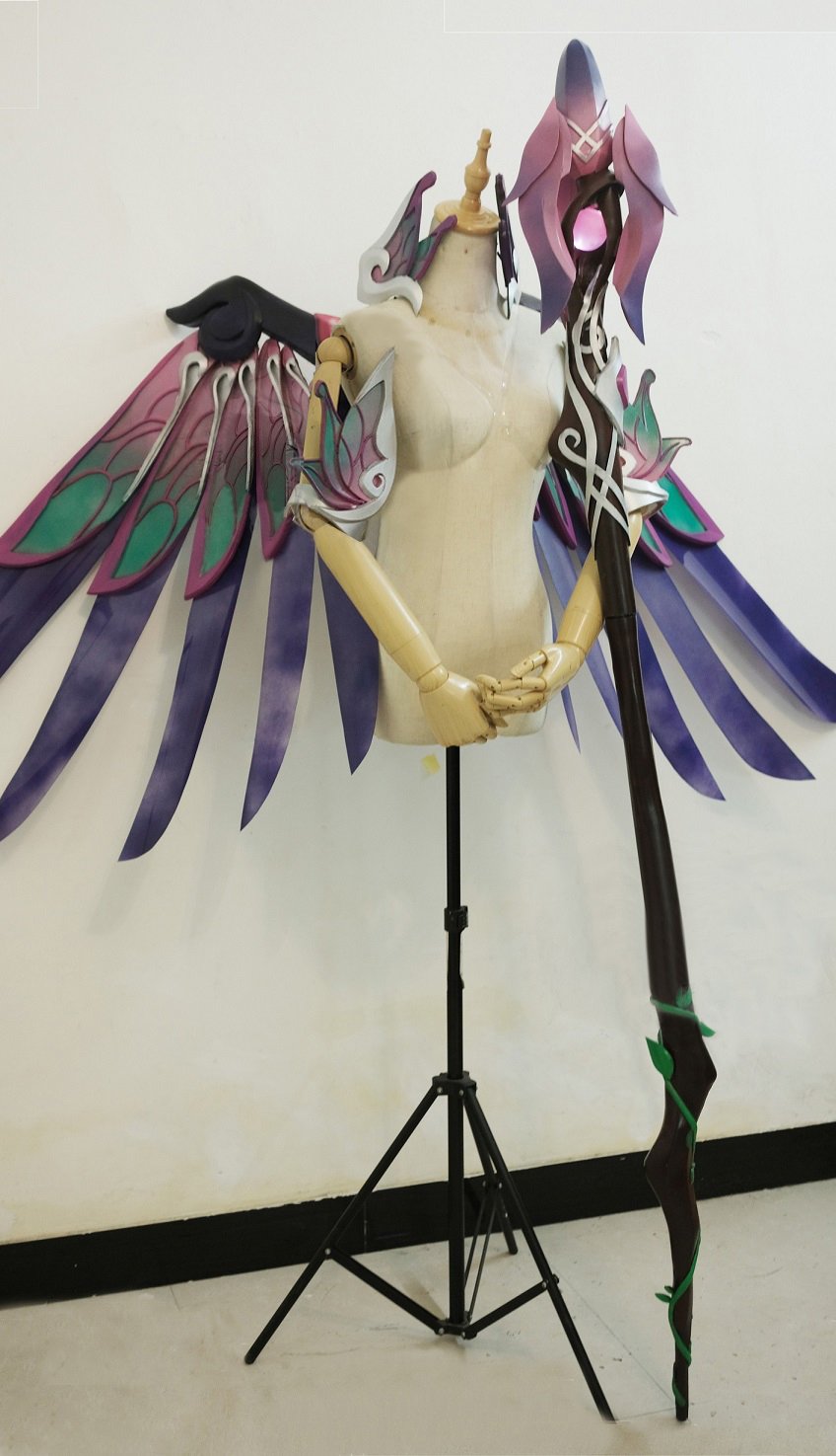 Sugar Plum Fairy Mercy Cosplay Staff/Wings Replica