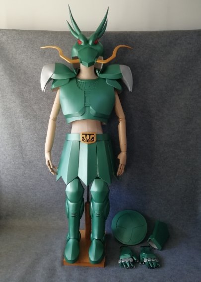Shiryu Saint Seiya Cosplay Dragon Cloth