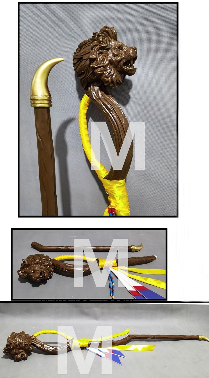 Leona Twisted Wonderland Cosplay Cane
