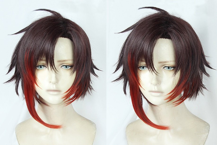 Ruby Rose RWBY Volume 7 Cosplay Wig