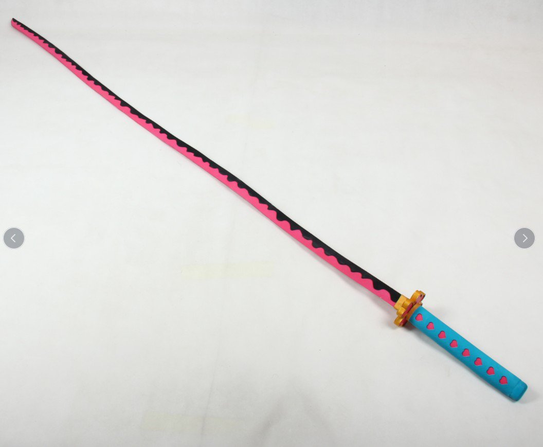 Mitsuri Kanroji Demon Slayer Cosplay Love Sword