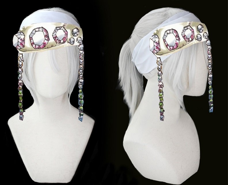Tengen Uzui Demon Slayer Cosplay Wig