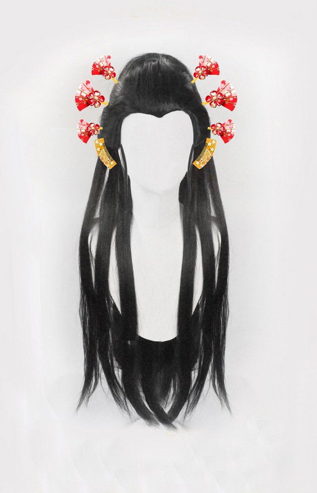 Daki Demon Slayer Cosplay Wig