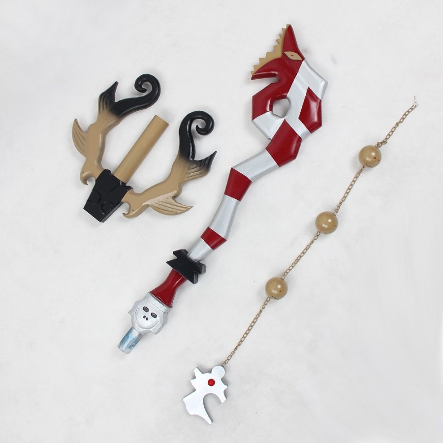 Sora KH2 Cosplay Decisive Pumpkin Keyblade