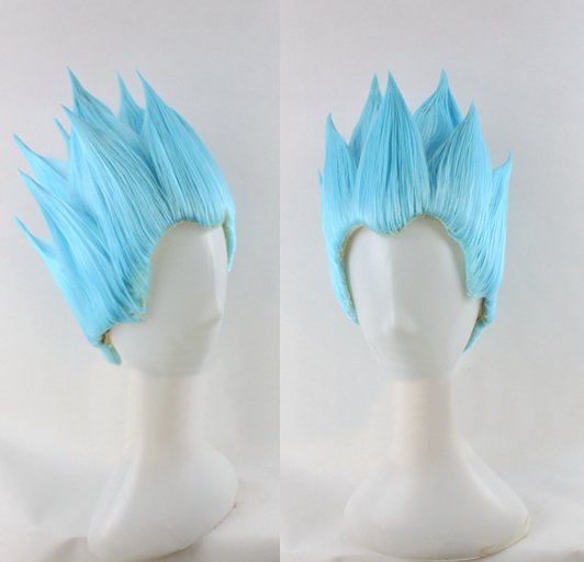 Vegeta Super Saiyan Blue Wig Dragon Ball Cosplay