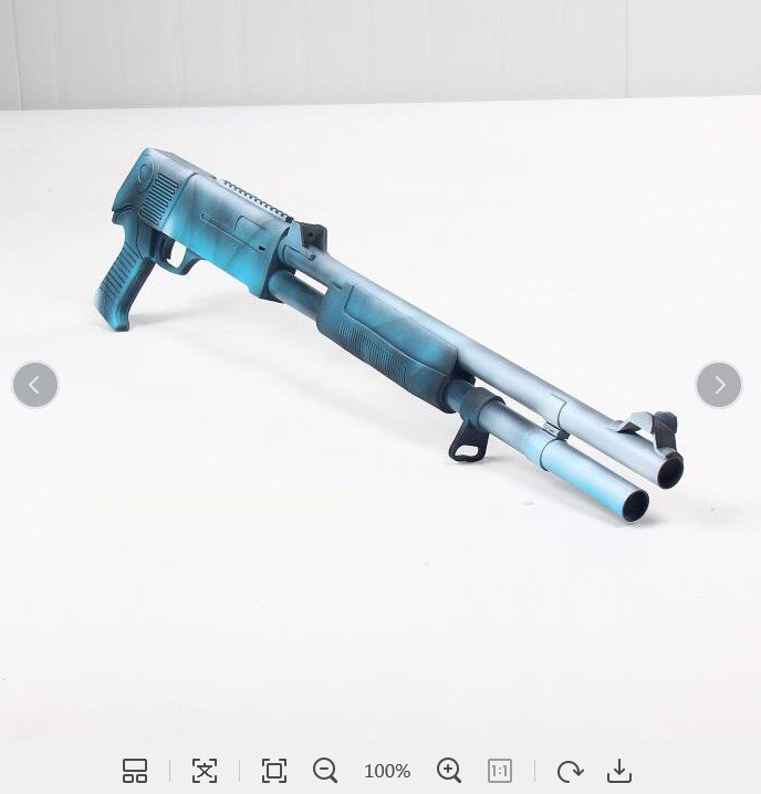 Frost R6S Cosplay Super 90 Black Ice Prop