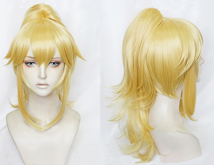 Bowsette Cosplay Wig