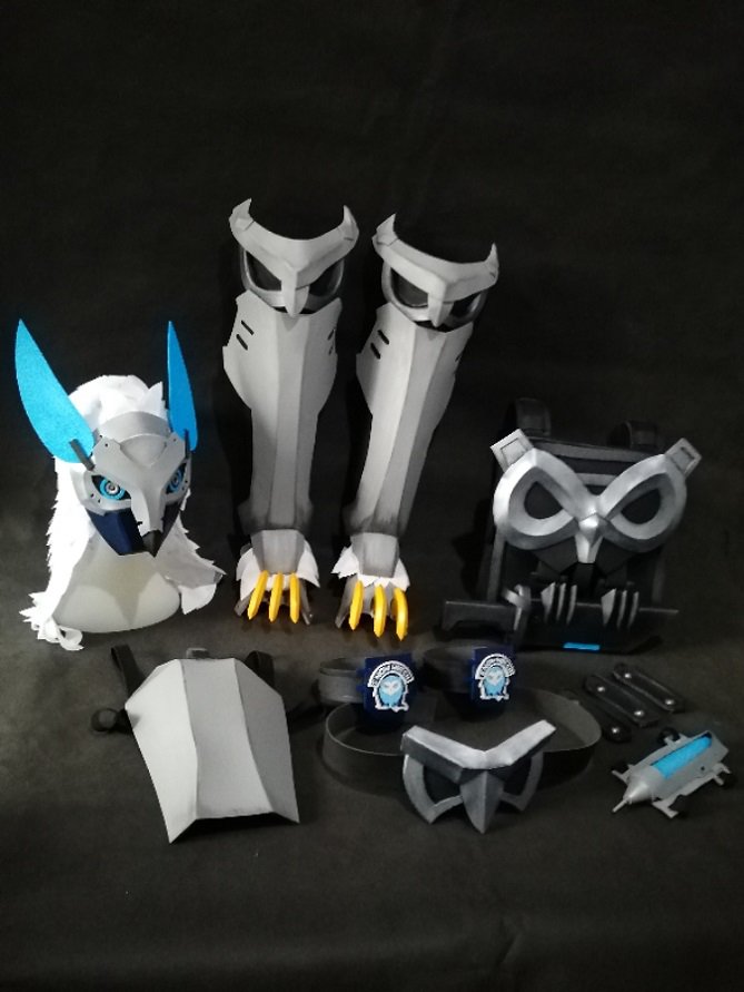 Snow Owl Ana Overwatch Cosplay Armor