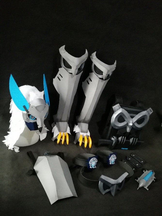Snow Owl Ana Overwatch Cosplay Armor