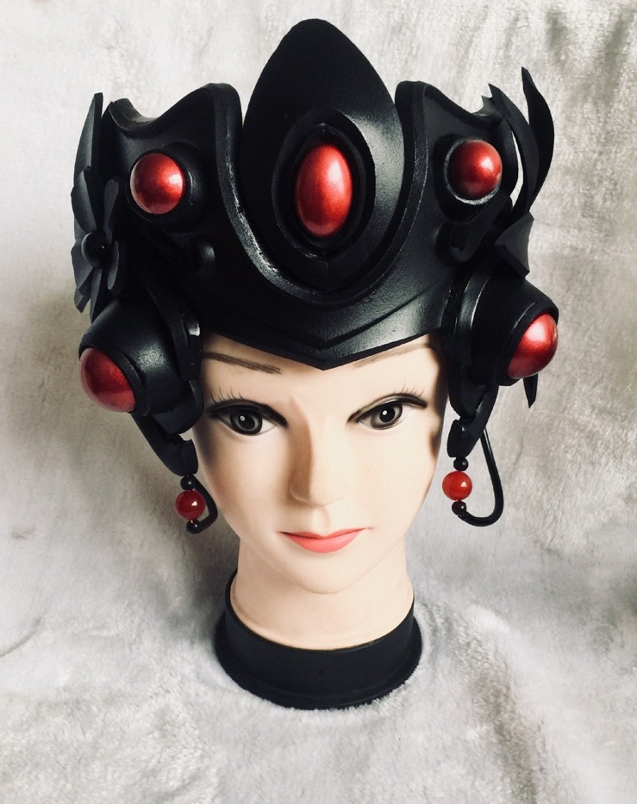 Black Lily Widowmaker Overwatch Cosplay Headpiece
