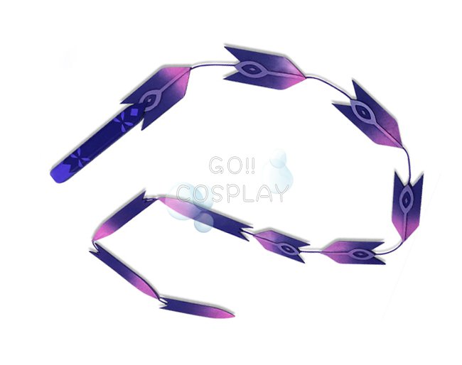 Kuki Shinobu Genshin Cosplay Whip/Sword