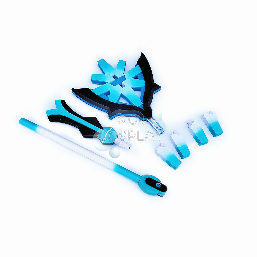 Cryo Abyss Mage Genshin Cosplay Prop
