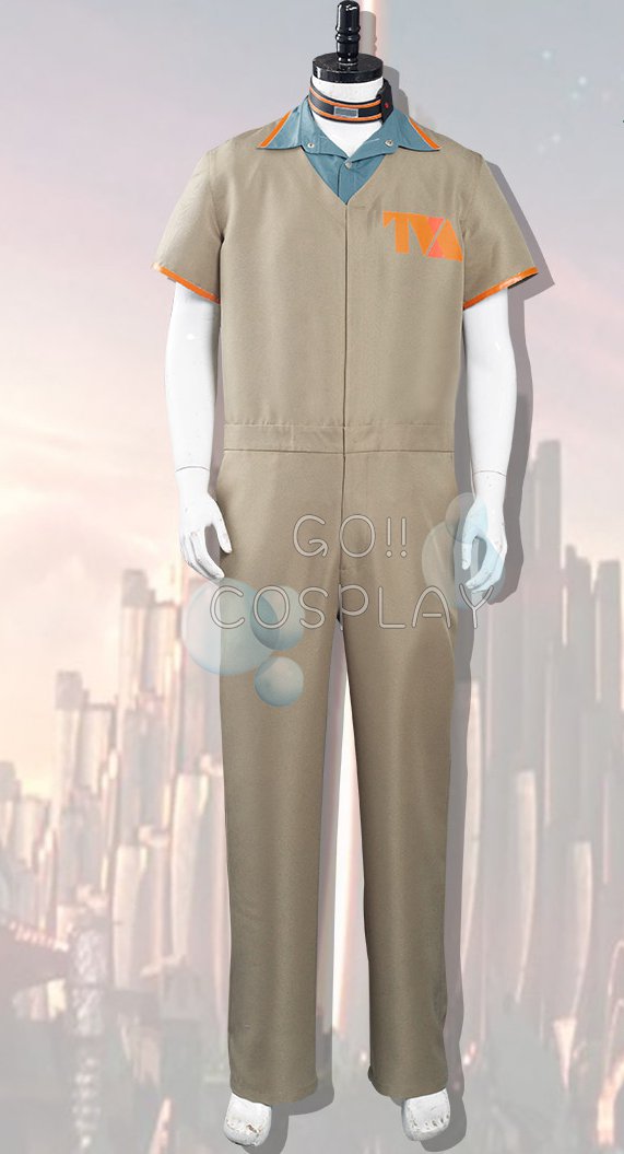 Loki Cosplay TVA Prison Uniform