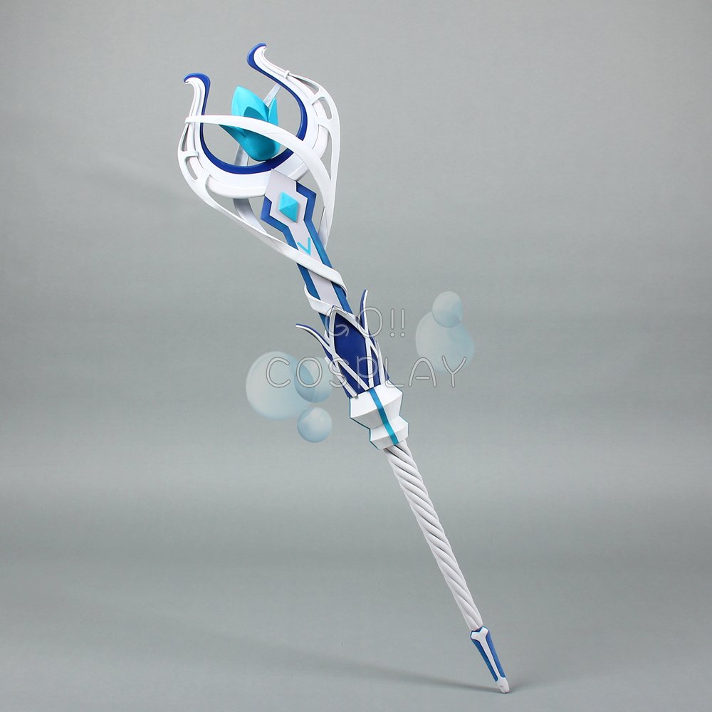 Hydro Abyss Mage Genshin Cosplay Staff