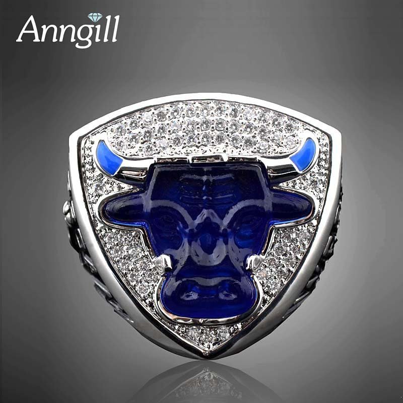 Mens Rings Championship Rings Global Basketball Finals Bull Replica Mi