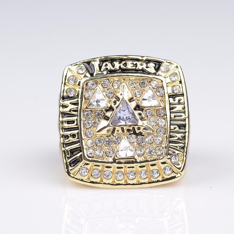 2002 Basketball Los Angeles Lakers Replica Championship Ring MVP Bryan