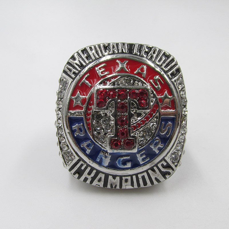 2011 Texas rangers baseball Series championship ring specified-in Rin