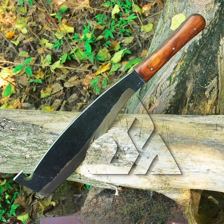 Custom Handmade Cleaver Knife High Carbon Steel 1095 Hand Forged ...