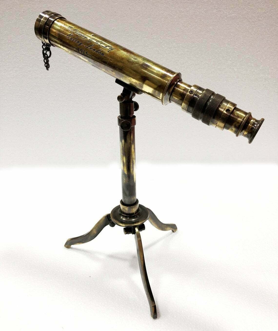 Handcrafted Victorian Marine Old Antique Telescope Maritime Nautical ...