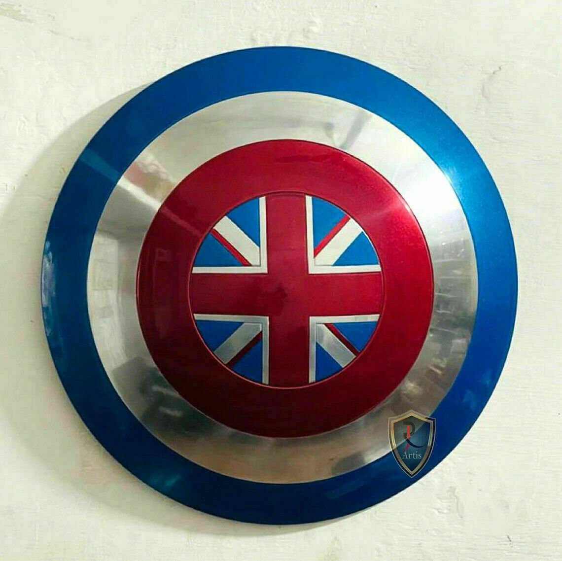 Medieval Captain America Shield-Metal Prop Replica, Marvel Captain ...