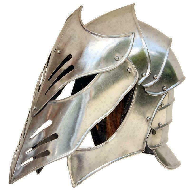 Ancient Armour Armor Medieval Face Mask Maximus Helmet Larp Armor ...