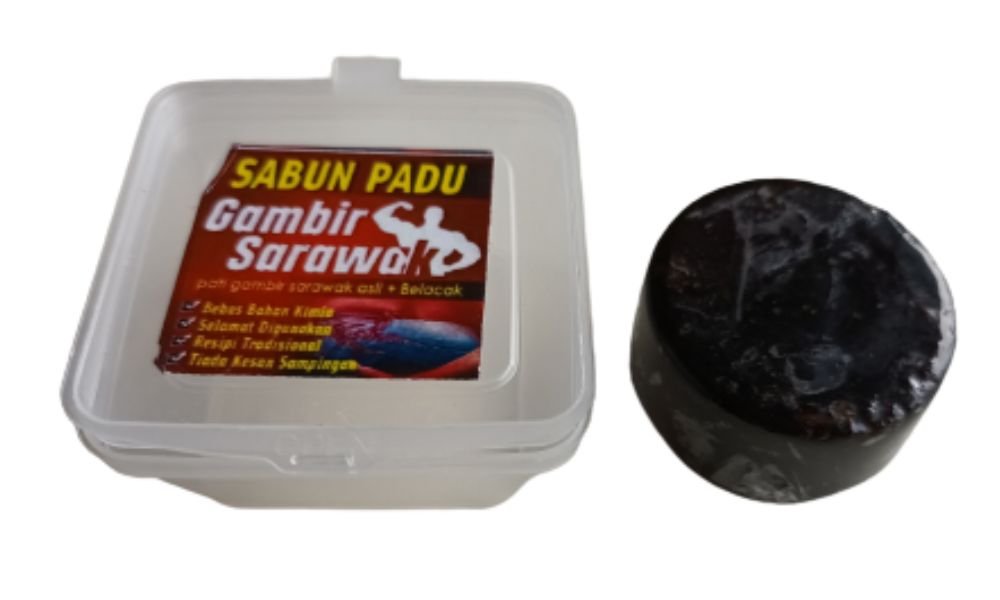 Sabun Padu Gambir Sarawak Soap 4 x 25g, Stops Premature Ejaculation