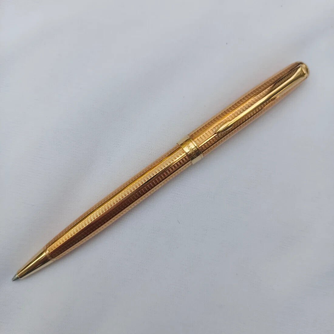 Parker Sonnet Cascade Gold Trim Ball Pen