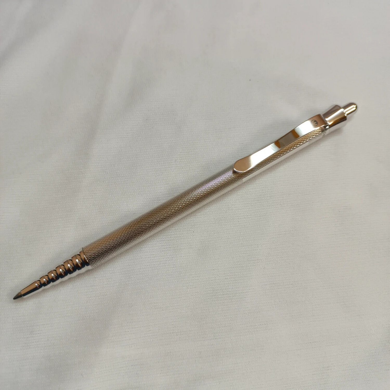Waldmann Sterling Silver 925 Push Mechanism Ball Pen