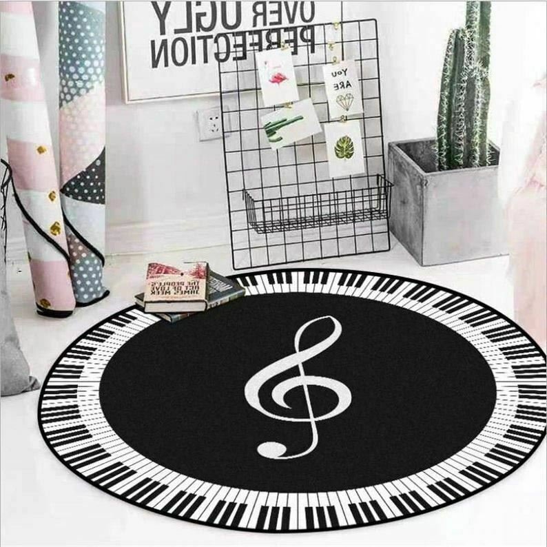 Music Notes Rug