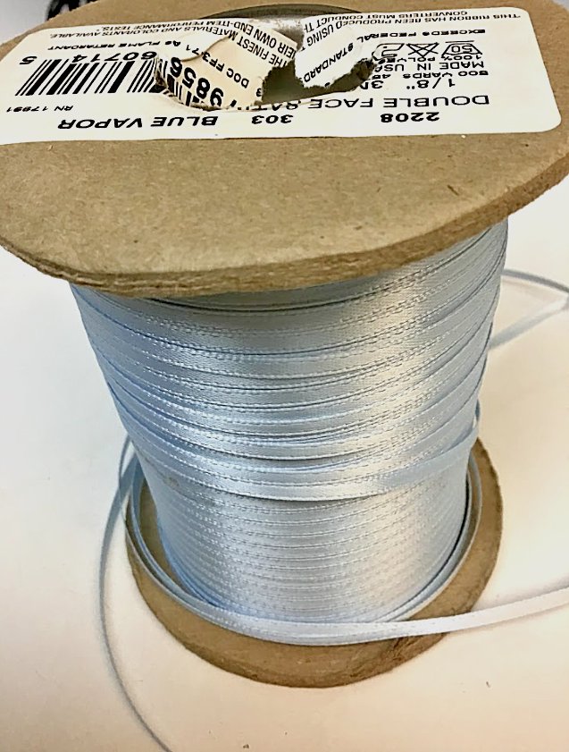 500- yards 1/8 inch Double Face Satin Ribbon
