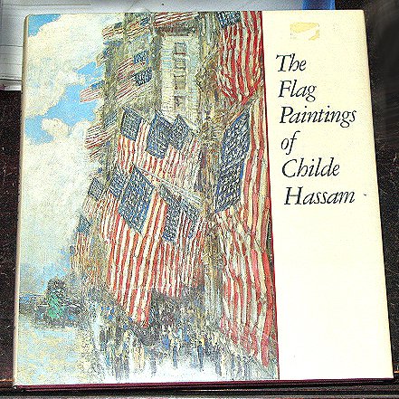 Flag Paintings of Childe Hassam Impressionist Patriotic United States ...