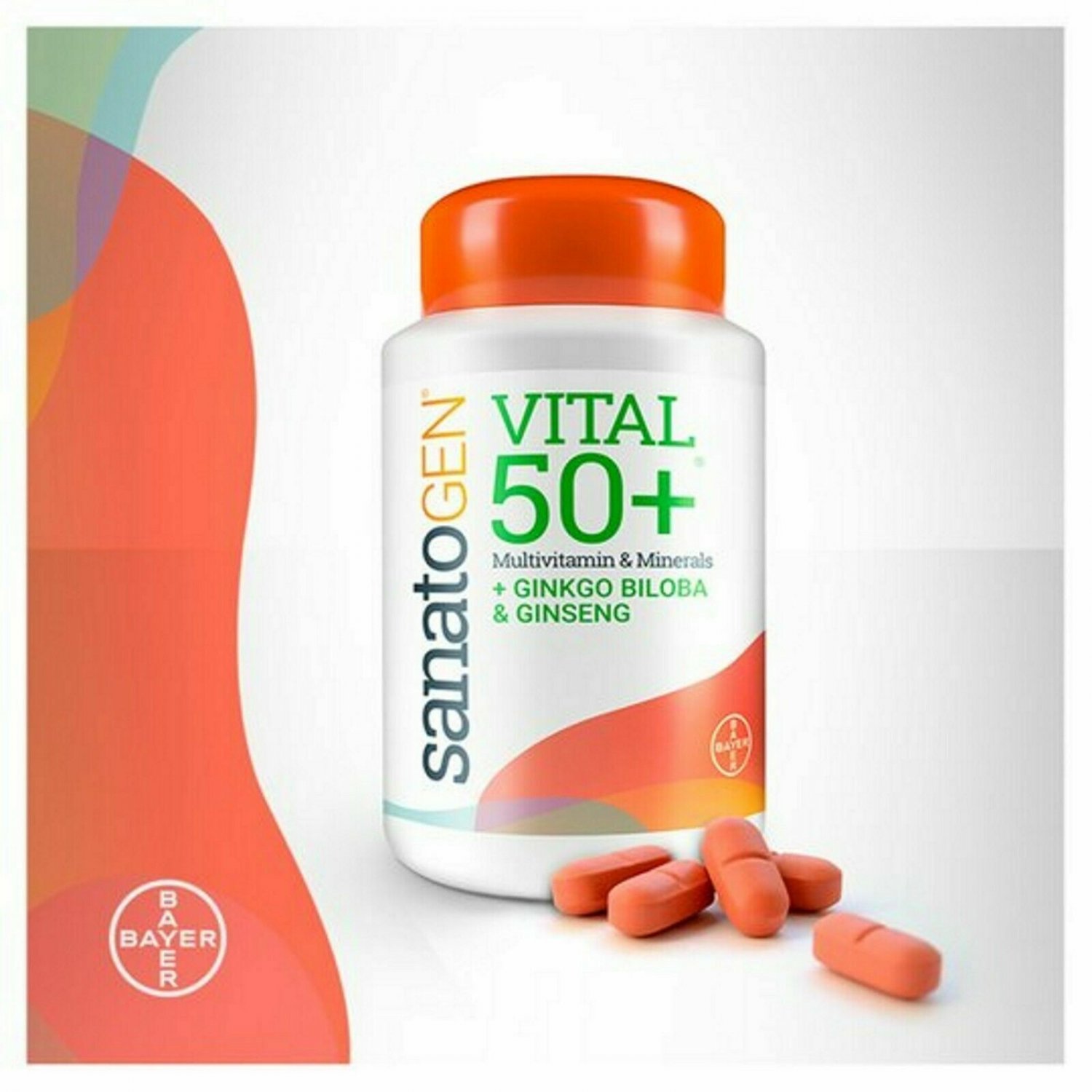 Multivitamin, Ginseng, Ginkgo Biloba, Minerals. Multi Vitamins, Vital ...