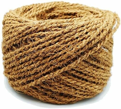 Coconut Husk Coir Fiber Rope Coir Twisted handmade Natural Toys Parrot ...