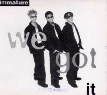 Immature - We Got It - UK Promo CD Single