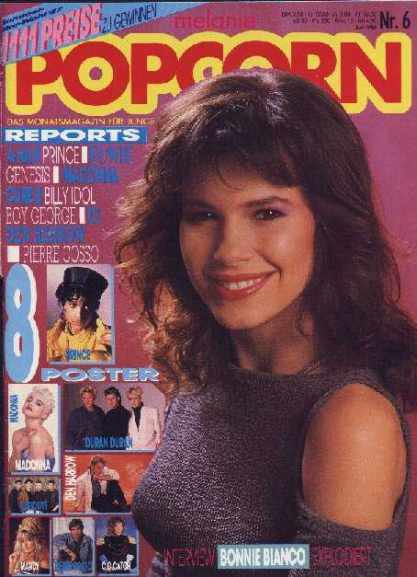 Prince, Genesis, Boy George - Popcorn Jun 1986 - Germany Magazine - Nr 6 m