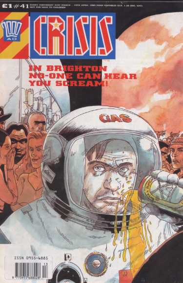 2000AD Presents CRISIS Comic #41 1990