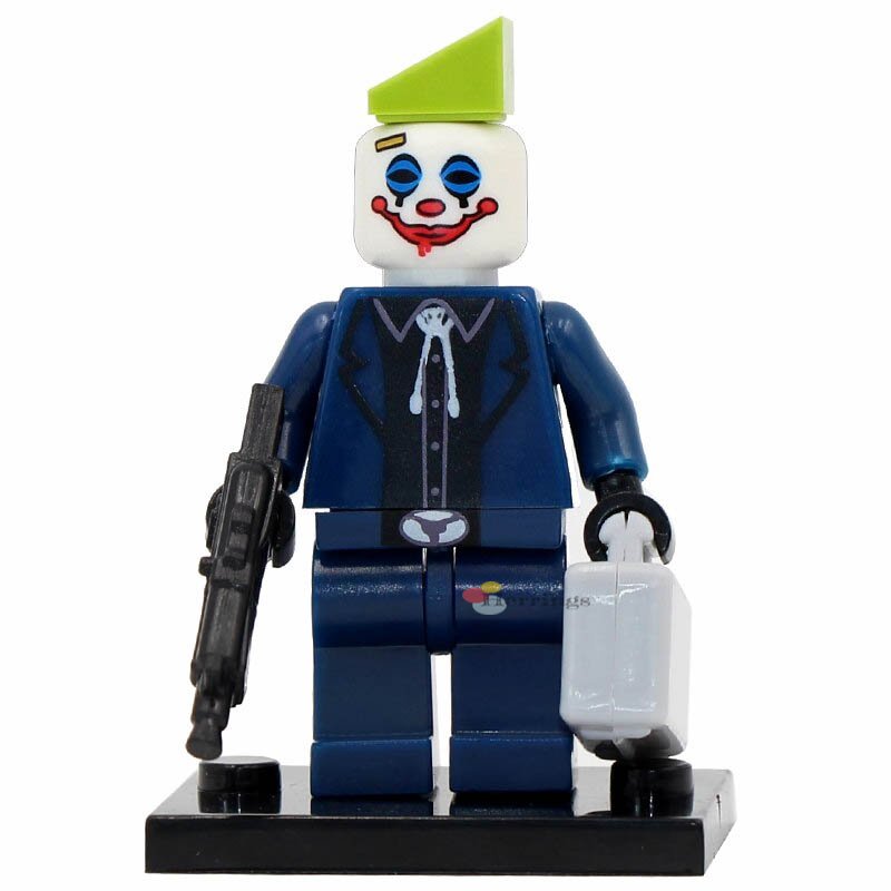 Minifigure Joker Henchman Robber Batman DC Comics Compatible Lego ...