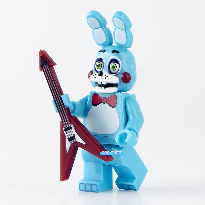 LEGO Compatible Five Nights at Freddy's Toy Bonnie Custom Printed ...