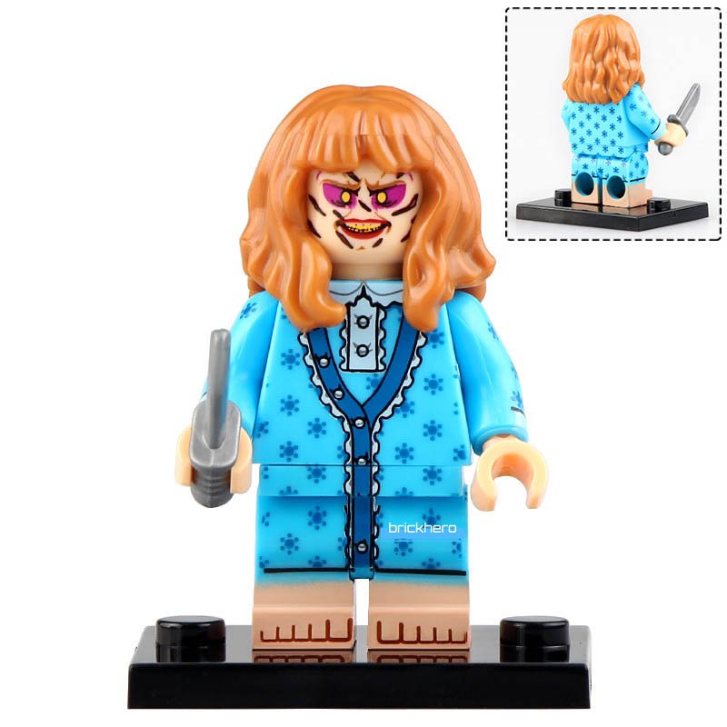 LEGO Compatible Horror Movie The Exorcist Regan MacNeil Custom Printed ...