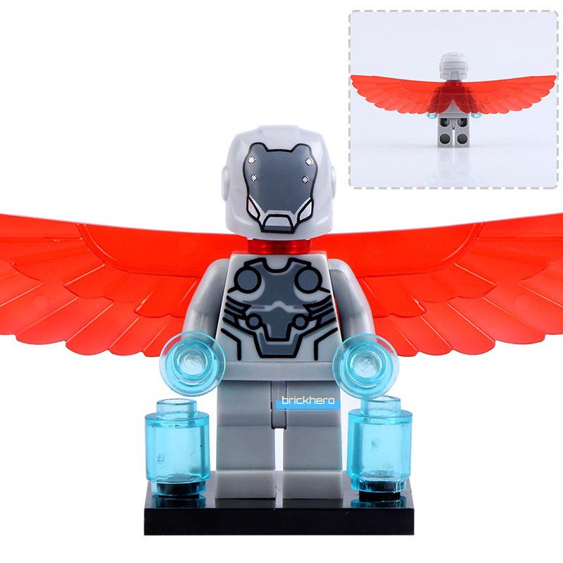 LEGO Compatible Marvel Comics Superheroes Super-Adaptoid Custom Printed ...