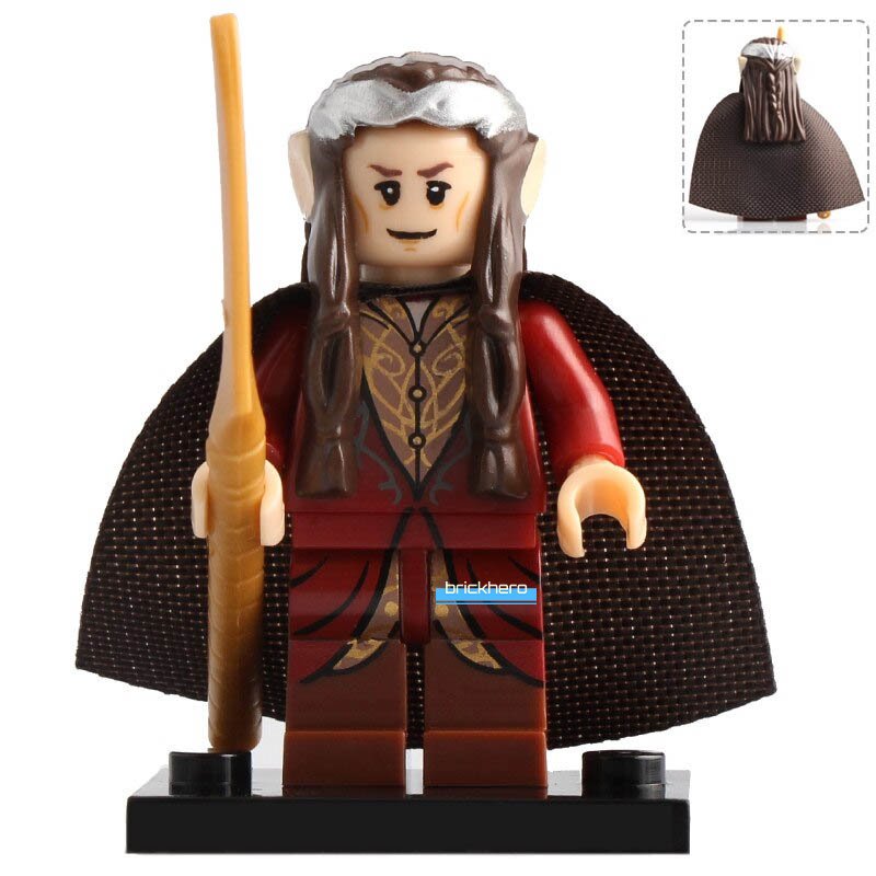 LEGO Compatible Lord of the Rings The Hobbit Elrond Custom Printed ...
