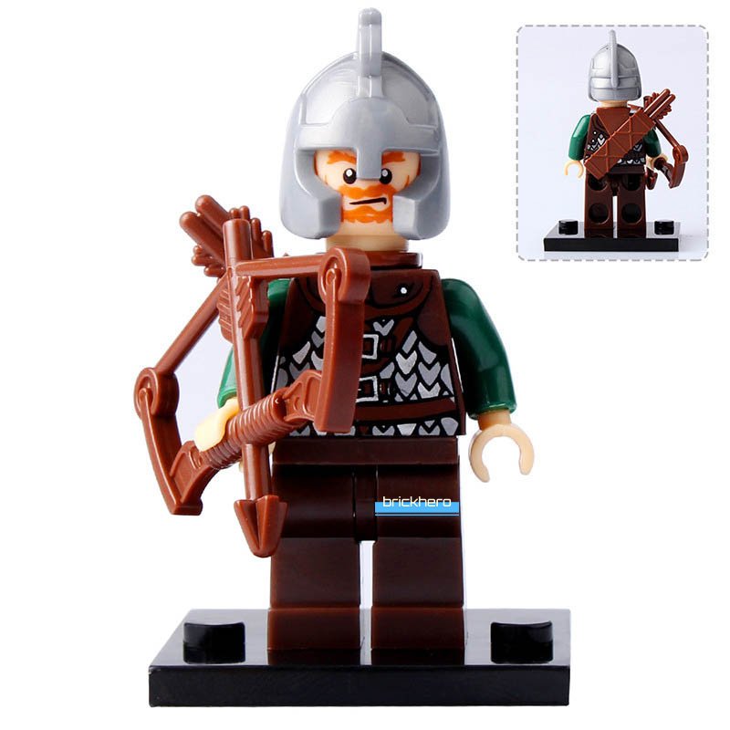 LEGO Compatible Lord of the Rings The Hobbit Rohan Archer Custom ...