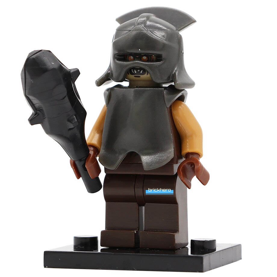 LEGO Compatible LOTR The Hobbit Mordor Orc Custom Printed Minifigure ...