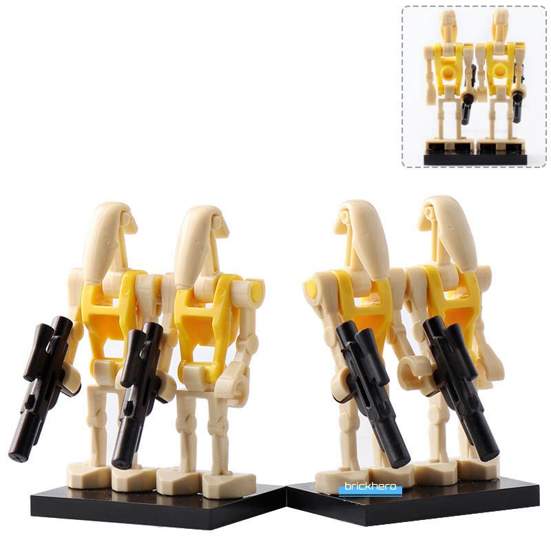 LEGO Compatible Star Wars Battle Droid Commander Custom Printed ...