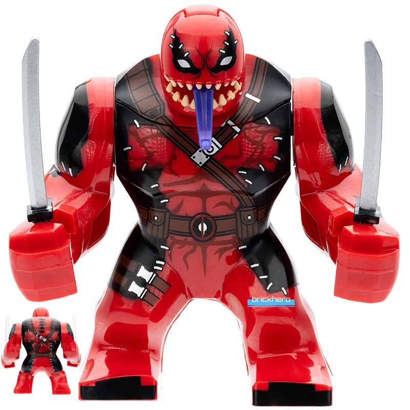 LEGO Compatible Marvel Superhero Venompool (Venom x Deadpool) Custom ...