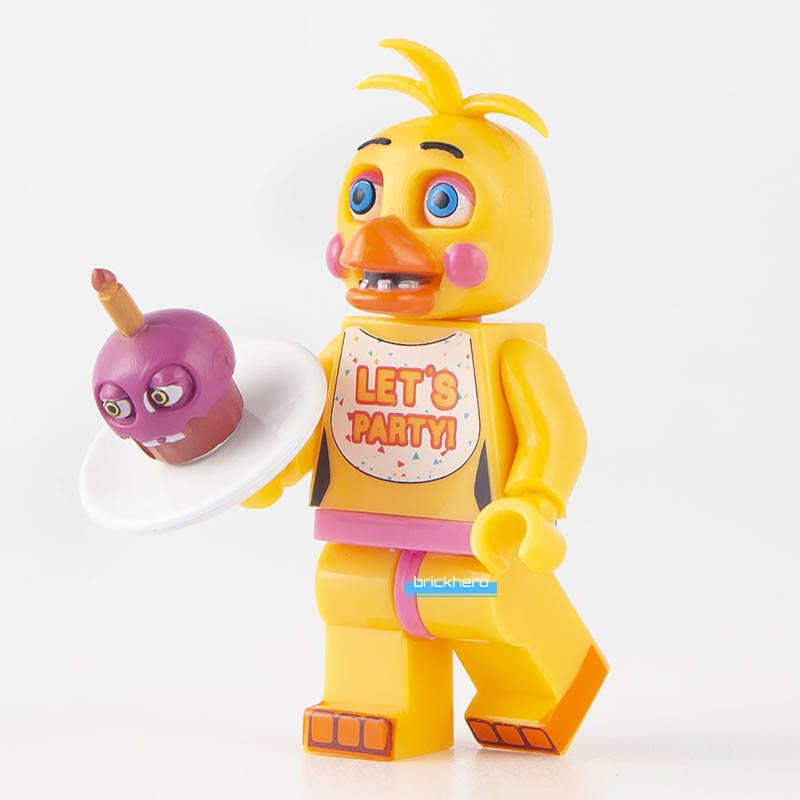 LEGO Compatible Five Nights at Freddy's Toy Chica Custom Printed ...
