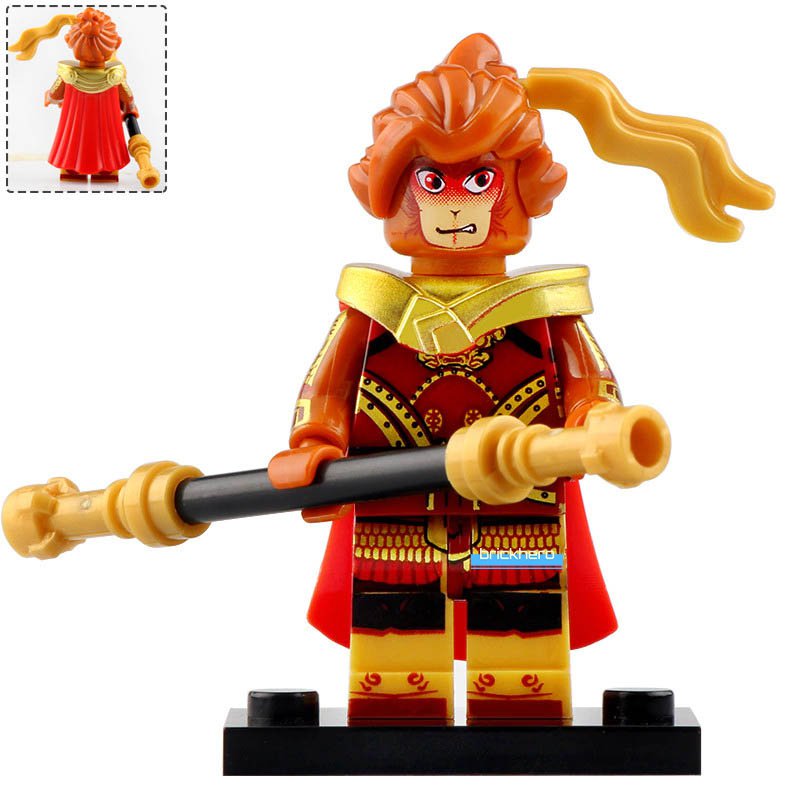 LEGO Compatible Journey to the West Sun Wukong (Monkey King) Custom ...